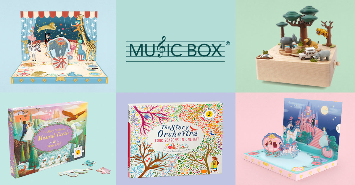 Musical Cards, Books & Puzzles, Music Boxes & Advent Calendars